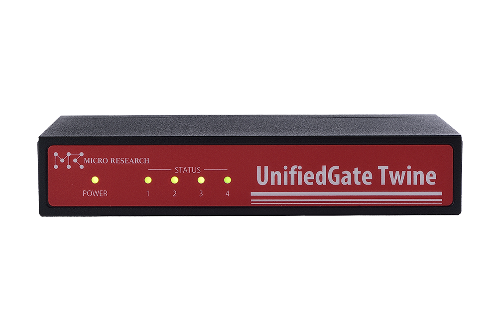 プロトコルフリーなレイヤー2VPN装置 拠点間HUB｜UnifiedGate Twine MR-UGT61｜製品紹介｜株式会社マイクロリサーチ